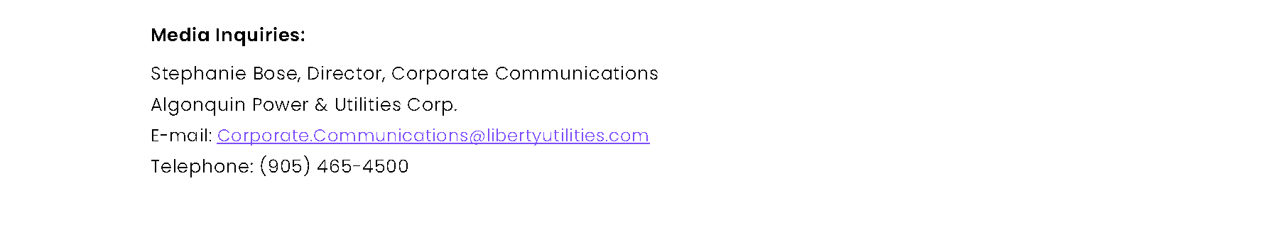 Liberty Utilities Introduces Refreshed Brand